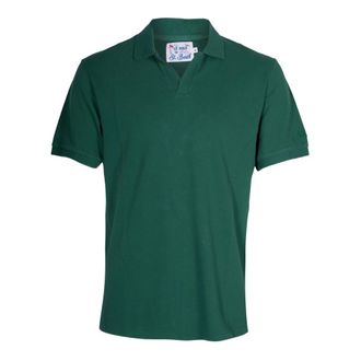 MC2 Saint Barth Herren Piqu&eacute; Polo Shirt - - Tops - Herren - Gr&uuml;n - S