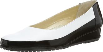 Bagnoli Damen 941526 Slipper, Schwarz (Schwarz/Weiß 1)
