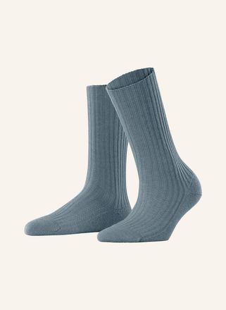 Falke Str&uuml;mpfe Cosy Wool Boot Mit Merinowolle grau