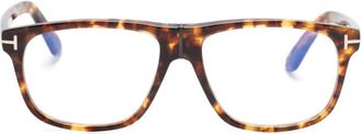 Tom Ford Eyewear lunettes de vue TF5978-B - Marron