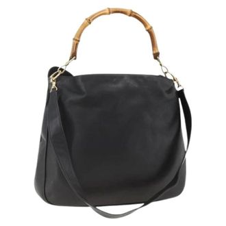Gucci Sac &agrave; bandouli&egrave;re Vintage Pre-owned - Femme - Pre-owned - Noir - Taille: ONE Size