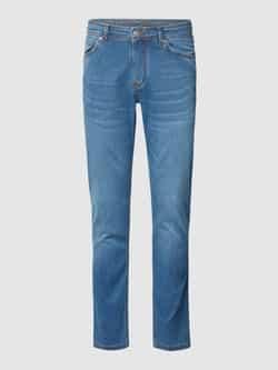 Christian Berg Slim Fit Jeans mit Stretch-Anteil - Light Denim