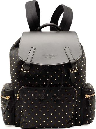 Burberry Rucksäcke - Leather Studded Rucksack Backpack - Gr. unisize - in Schwarz - für Damen