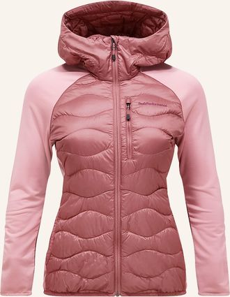 Peak Performance Hybrid-Daunenjacke Helium rot