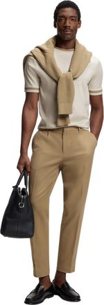 HUGO BOSS T-Shirt f&uuml;r Herren, Schmal (Wei&szlig;)