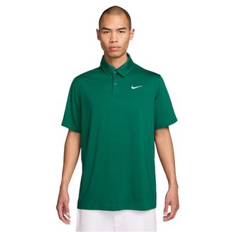 Nike Good Poloshirt f&uuml;r Herren, Dri-FIT (Malachitgr&uuml;n/Wei&szlig;)