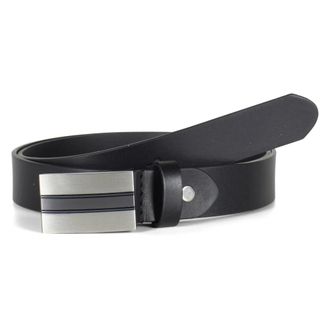 Howard London Homme, Accessoires, Noir, Taille: 105 CM Ceinture en cuir Paul
