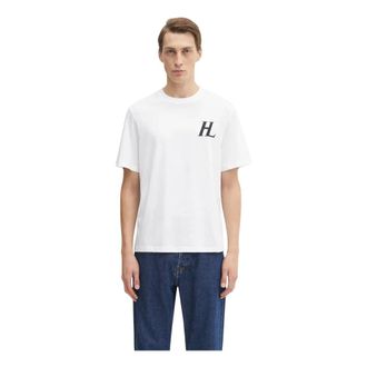 Helmut Lang T-Shirts - - Tops - Herren - Wei&szlig; - S