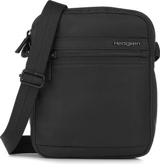 Hedgren Unisex Rush Vertikaler Crossover-und RFID-Schutz, schwarz