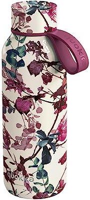 Quokka SOLID MIT HALTERUNG TREE BRANCHES | THERMOSFLASCHE AUS EDELSTAHL MIT HALTERUNG 510 ML