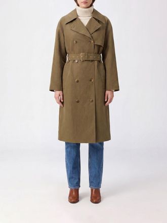 Michael Kors Trench-coat crois&eacute; relaxed fit en m&eacute;lange de coton avec ceinture