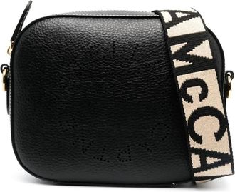 Stella McCartney Perforated Logo Umh&auml;ngetasche - - Bags - Damen - Schwarzk - ONE SIZE