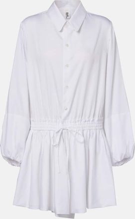 Comme Des Garçons Hemdblusenkleid aus Baumwolle