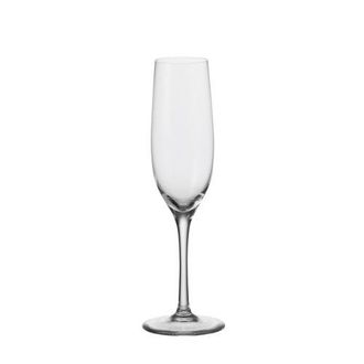 Leonardo Leonardo Ciao+ Sektglas 6er Set, Prosecco-Gl&auml;ser mit gezogenem Stiel, sp&uuml;lmaschinenfeste Sekt-Kelche, H&ouml;he 22,5 cm, 190 ml, 061445