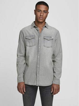 Jack & Jones Jack & Jones Hemd Sheridan 12138115 Grau Slim Fit