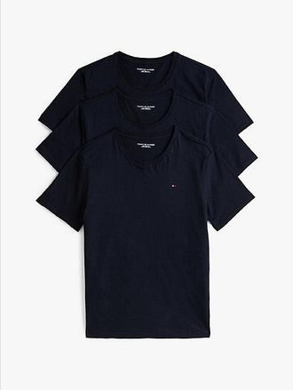 Tommy Hilfiger Lot de 3 T-shirts dint&eacute;rieur Signature