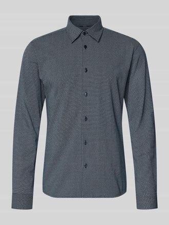 HUGO BOSS Slim Fit Businesshemd aus Baumwoll-Mix Modell P-ROAN-K-F-263
