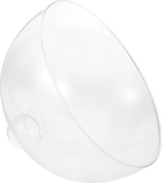 BESPORTBLE Glasglocke Kuchenhaube 21cm Durchmesser Transparente Lebensmittelabdeckung Lebensmittelecht Staubdicht f&uuml;r Geburtstage und Buffets