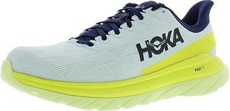 Hoka One One HURRICANE XLT2 Sandales Rainfall pour homme Olive br&ucirc;l&eacute;, Agrumes Fleur Bleue, 45 EU
