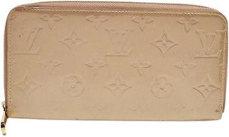 Louis Vuitton Pre-owned Leder-Portemonnaie - - Pre-owned - Damen - Beige - ONE SIZE