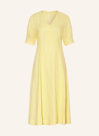 Riani Riani Leinenkleid gelb