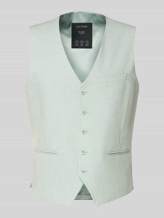 s.Oliver Black Label Regular Fit Anzugweste mit Viskose-Anteil