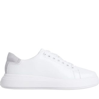 Calvin Klein Wei&szlig;e Schn&uuml;rsneaker f&uuml;r Frauen - - Shoes - Damen - Wei&szlig; - 41 EU