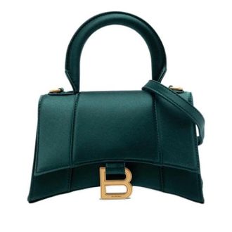 Balenciaga Sac Hourglass Pre-owned - Femme - Pre-owned - Vert - Taille: ONE Size