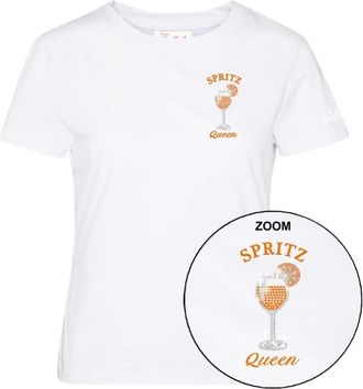 MC2 Saint Barth Femme, Tops, Blanc, Taille: 42 FR Emilie T-shirt