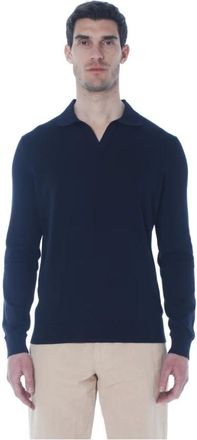 Gran Sasso Homme, Pulls, Bleu, Taille: 2XL Polo Skipper