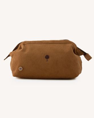 Faguo Trousse de toilette velours camel