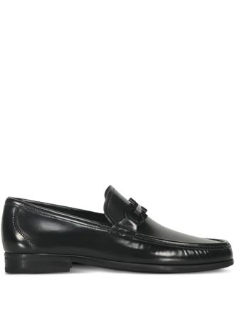 Ferragamo Grandioso Loafer mit Gancini-Detail - Schwarz