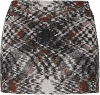 Missoni Femme, Jupes, Multicolore, Taille: 38 FR Mini-jupe en tissu jacquard