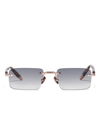 John Dalia R01 Sonnenbrille in Schildpattoptik - Gold