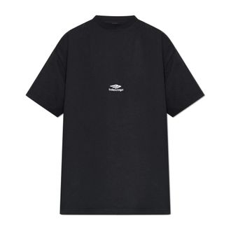 Balenciaga 3B Sports Icon Oversized T-shirt - - Tops - Herren - Schwarzk - L