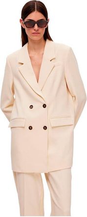 Selected SELECTED HOMME Damen Slfmyla Ls Relaxed Blazer Noos, Birch, 42