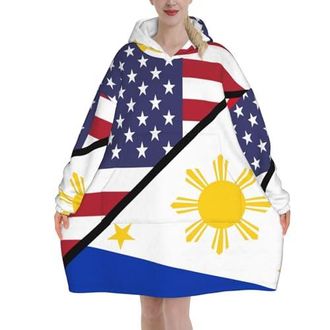 Generic Sweat &agrave; capuche American Bald Eagle pour femmes et hommes adultes surdimensionn&eacute;s pour une couverture douce et chaude