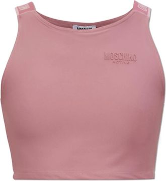 Moschino Femme, Tops, Rose, Taille: 40 FR Active Line Top