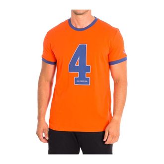 La Martina Kurz&auml;rmeliges T-Shirt - - Tops - Herren - Orange - S