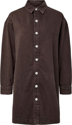 Pieces Pcsky Ls Denim Dress Noos Bc