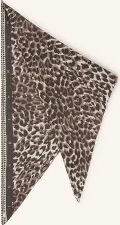 Friendly Hunting Friendly Hunting Dreieckstuch Cheetah Aus Cashmere beige