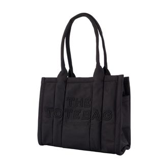 Marc Jacobs Womens The Medium Tote Shopper Bag - Marc Jacobs Nylon Black Totes-Shopping-Bags