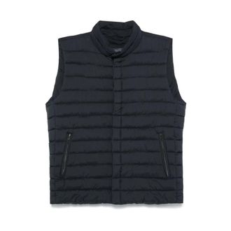 Herno Mitternachtsblaue gesteppte Weste - - Jackets - Herren - Blau - XL