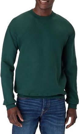 Hanes Mens Ultimate Heavyweight Fleece Sweatshirt, Deep Forest, X-Large