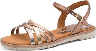 Marco Tozzi Femme Sandale 2-28611-44, m&eacute;tal, 39 EU