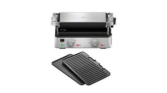Braun MultiGrill 7 CG7020, 3-in-1 Kontaktgrill, BBQ & Ofen, große Grillfläche (12 Burger), 2000W, 230°, spülmaschinengeeignet (Plancha & Grill), Fettauffang