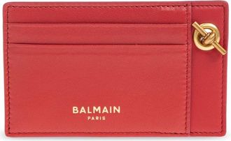 Balmain Femme, Accessoires, Rouge, Taille: ONE Size Porte-cartes Pulse