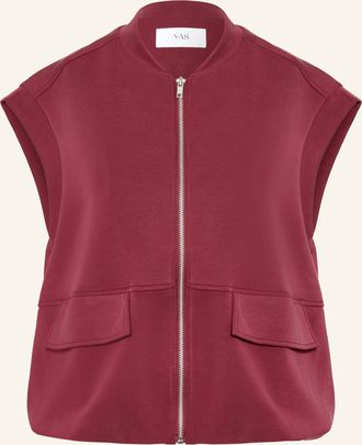 Y.A.S. Sweatweste rot