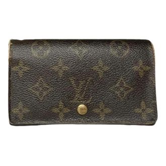 Louis Vuitton Pre-owned Vintage Leder-Portemonnaie - - Pre-owned - Damen - Braun - ONE SIZE