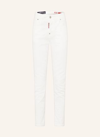 Dsquared2 Cropped Jeans Teddy weiss